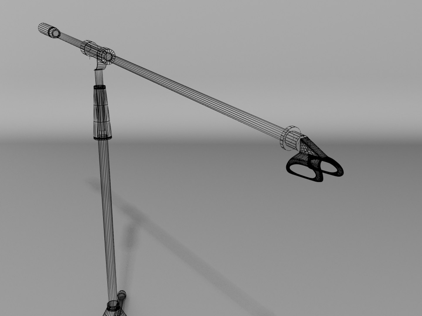 3d Model Microphone Stand