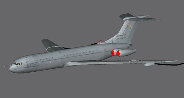 modelo 3d Vickers VC-10 - TurboSquid 406201