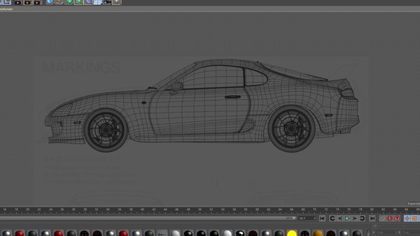modelo 3d Toyota Supra MK4 - TurboSquid 2251328
