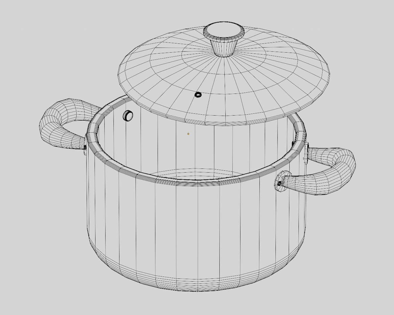 Cooking Pot 3D Model - TurboSquid 2304370