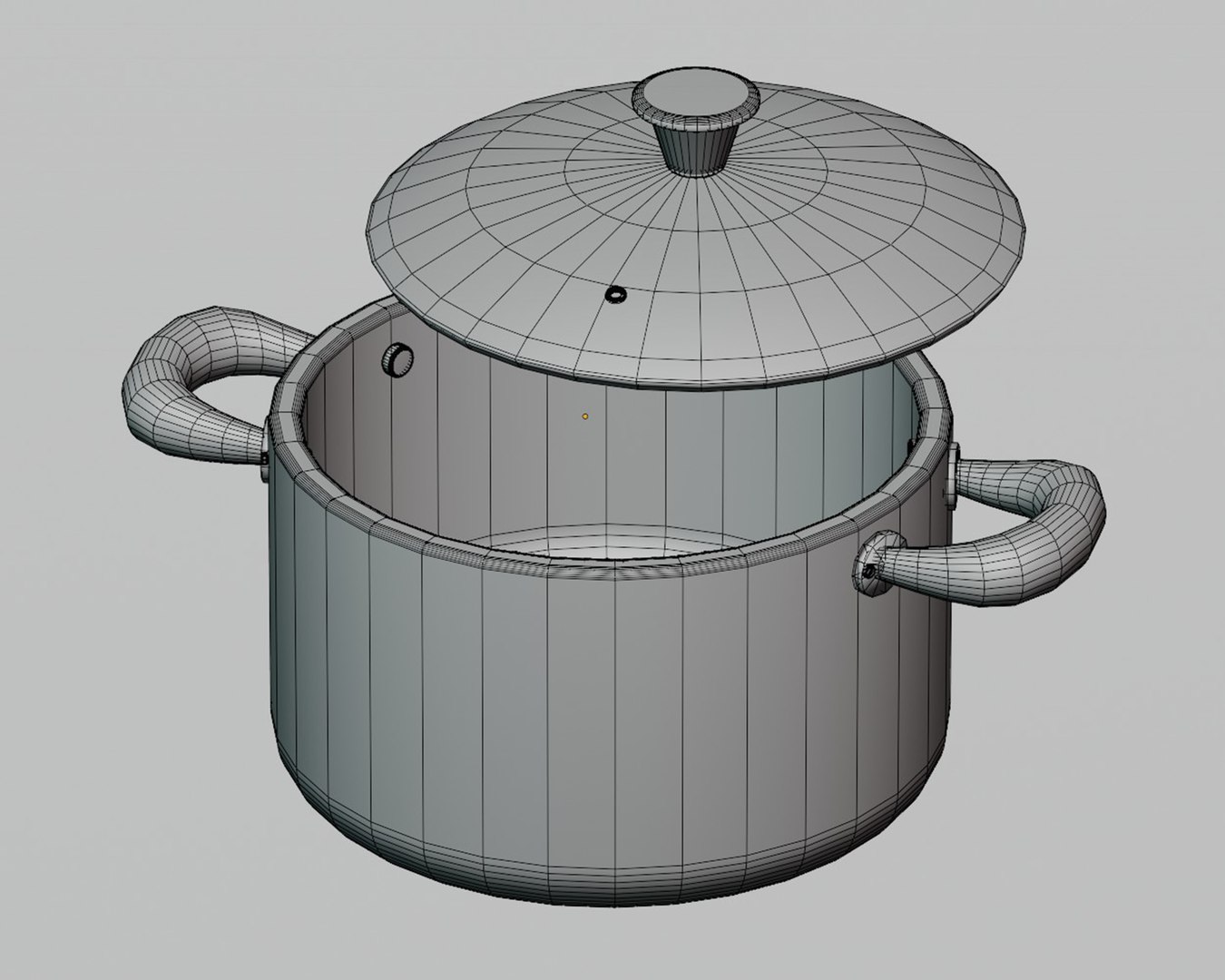 Cooking Pot 3D Model - TurboSquid 2304370
