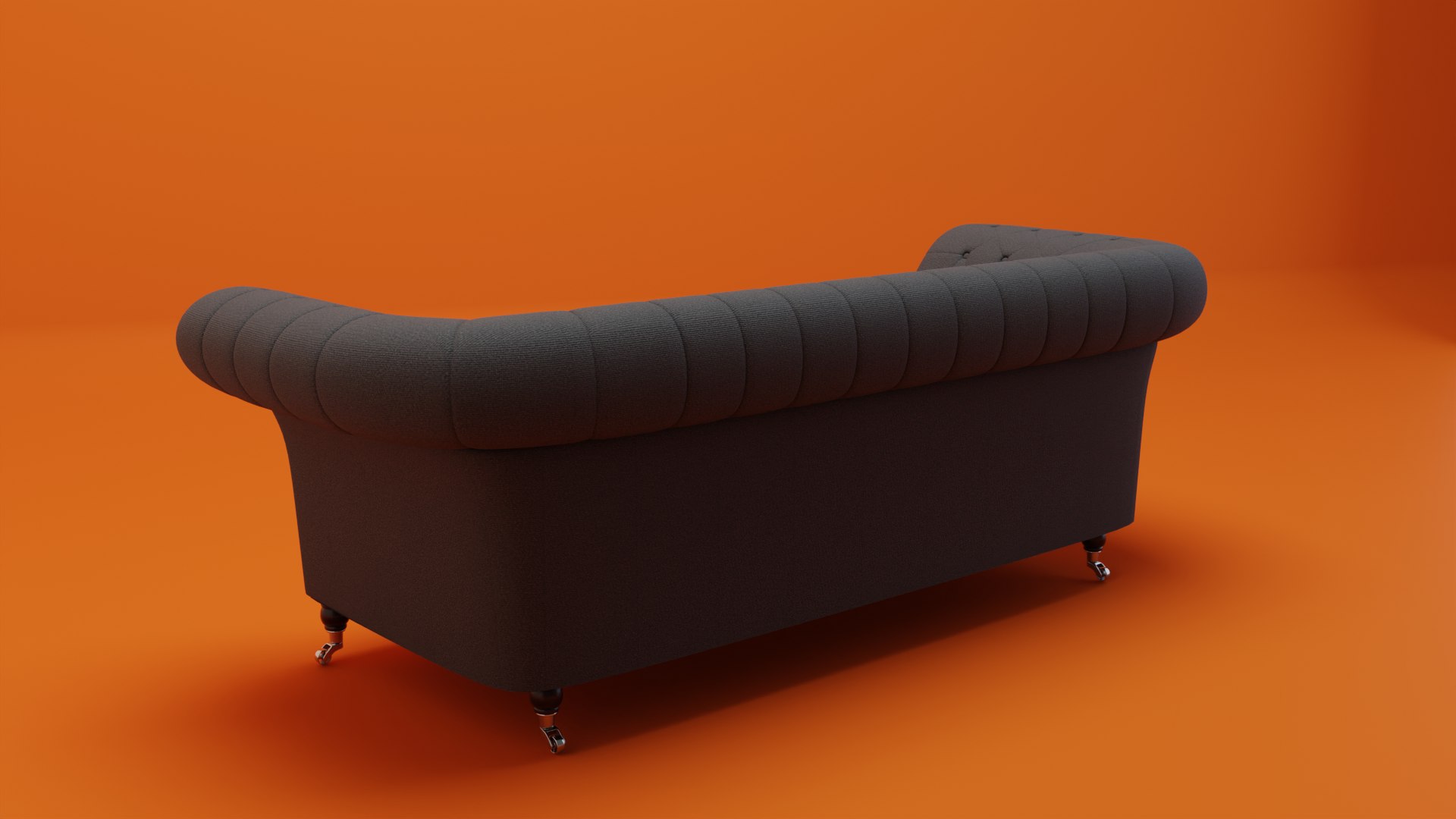Chesterfield Couch 3D Model - TurboSquid 2179357