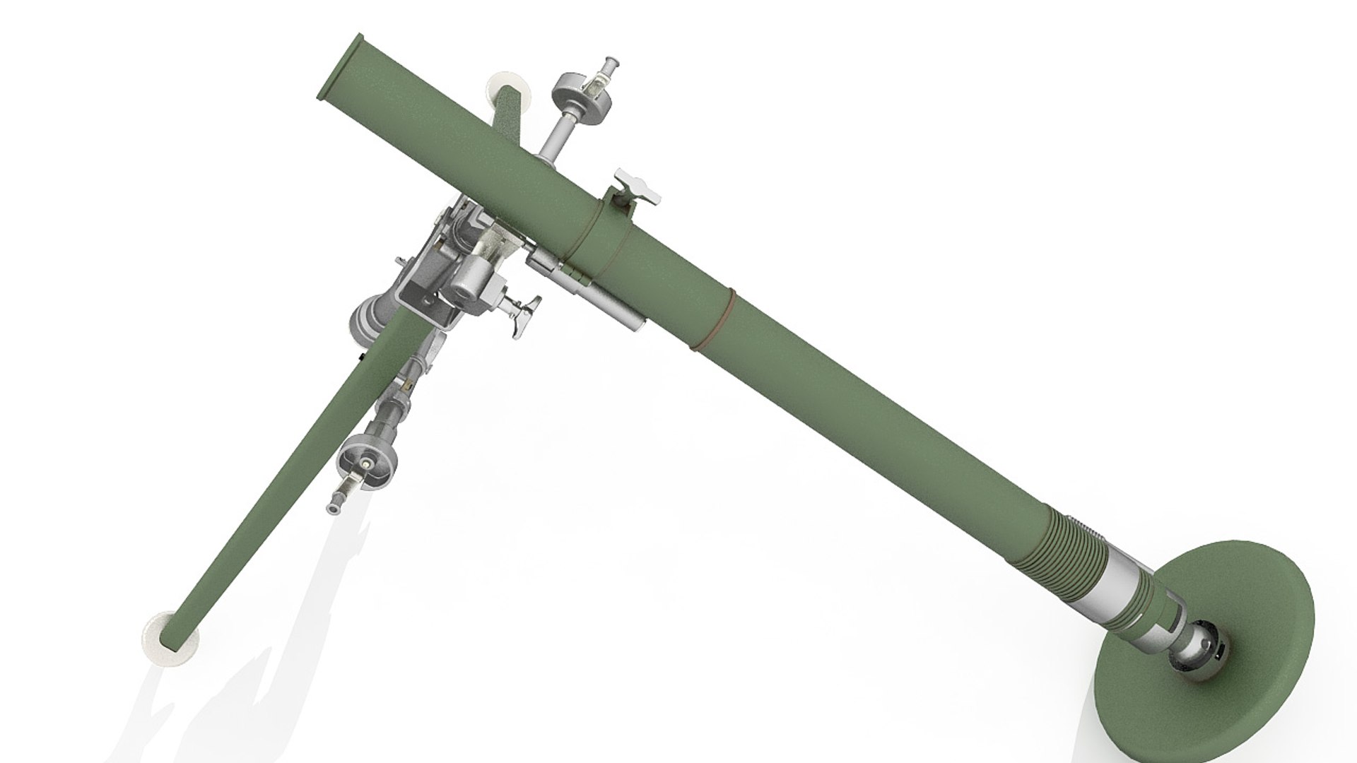 3D Mortar System Model - TurboSquid 1880766