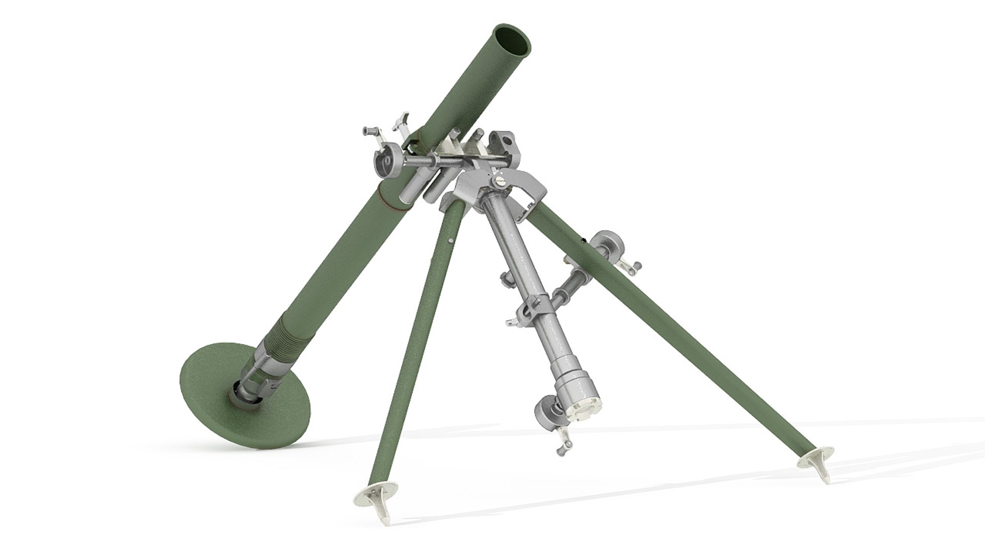 3D Mortar System Model - TurboSquid 1880766