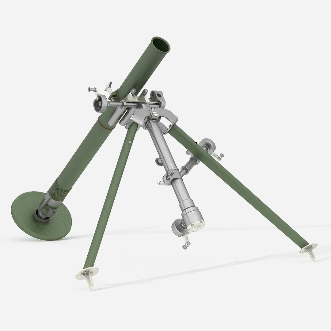 3D mortar system model - TurboSquid 1880766