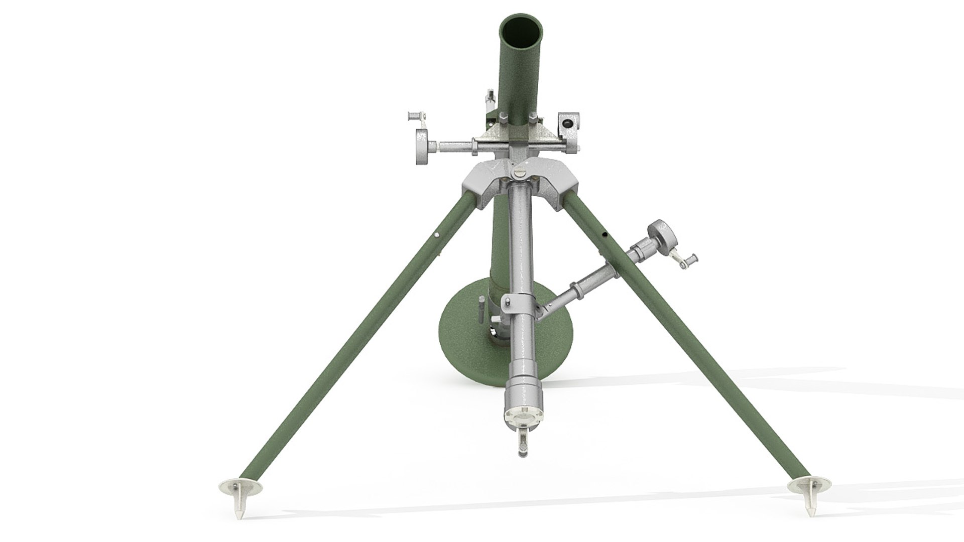 3D Mortar System Model - TurboSquid 1880766