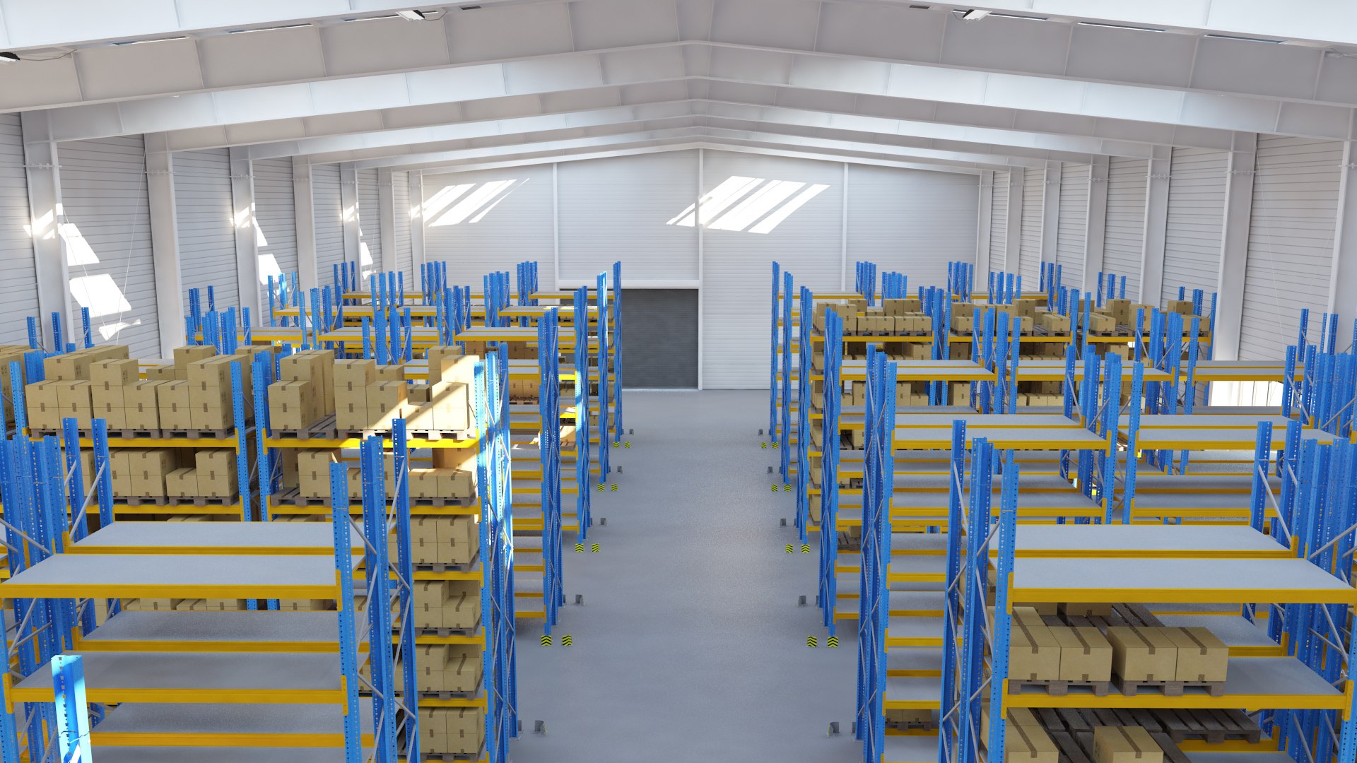 Full Warehouse Model - TurboSquid 2038472