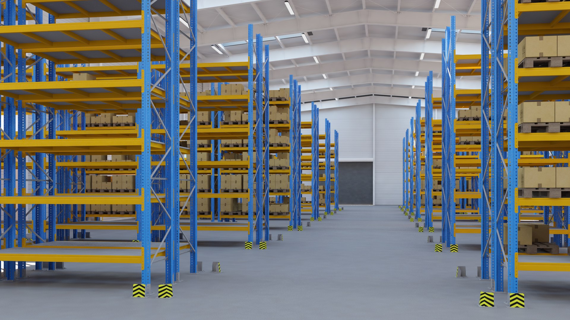Full Warehouse Model - TurboSquid 2038472