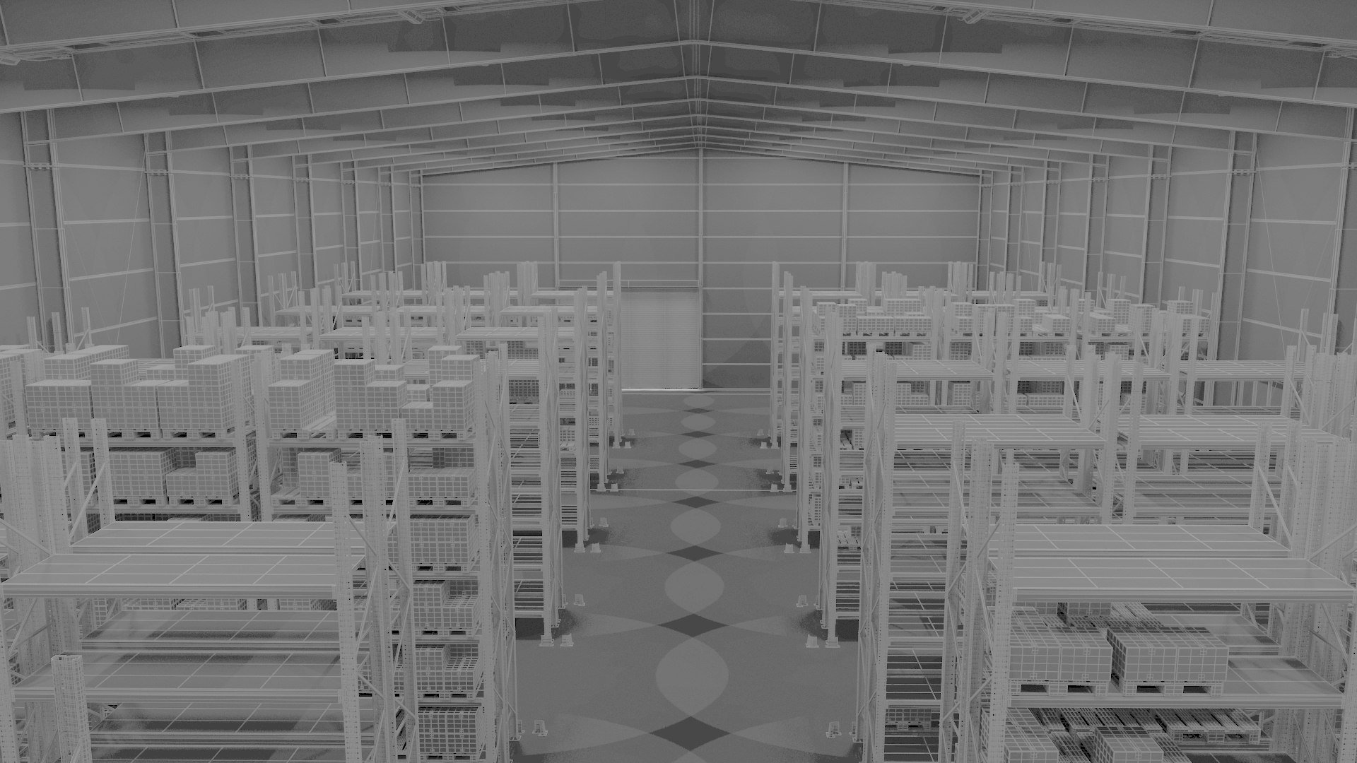 Full Warehouse Model - TurboSquid 2038472