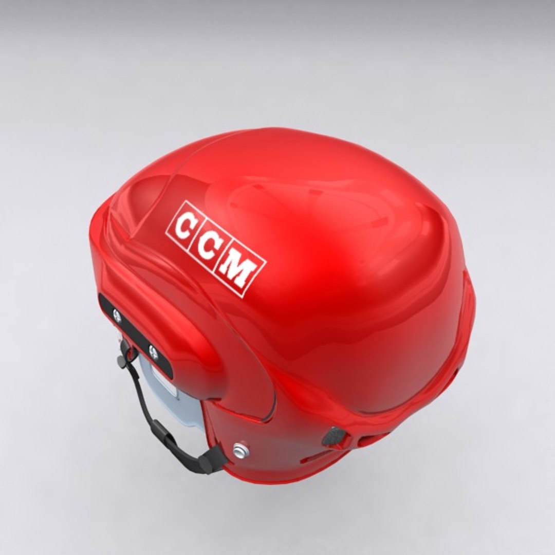 3d Model Ice Hockey Helmet