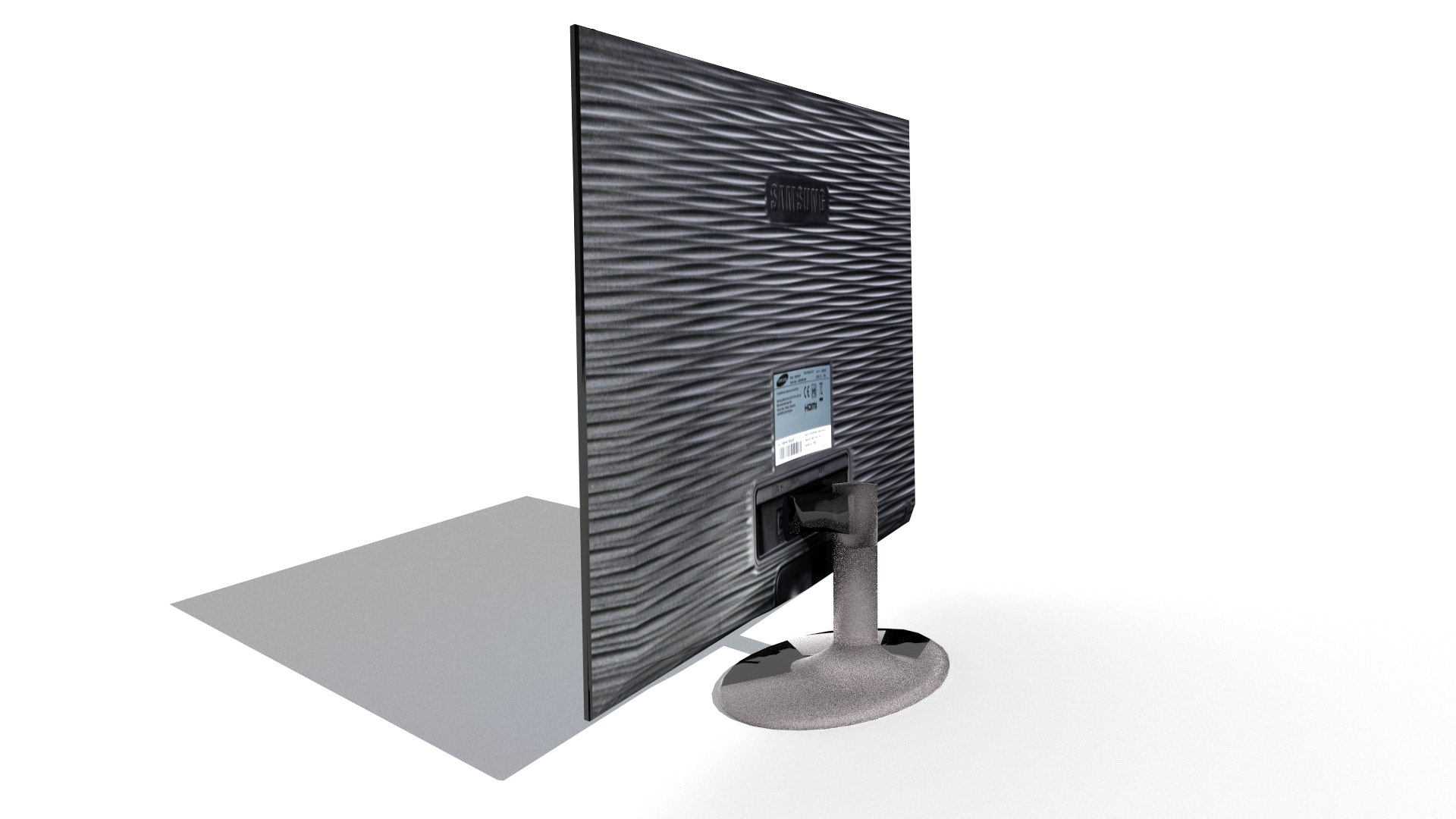 3d Flatscreen Monitor Screen