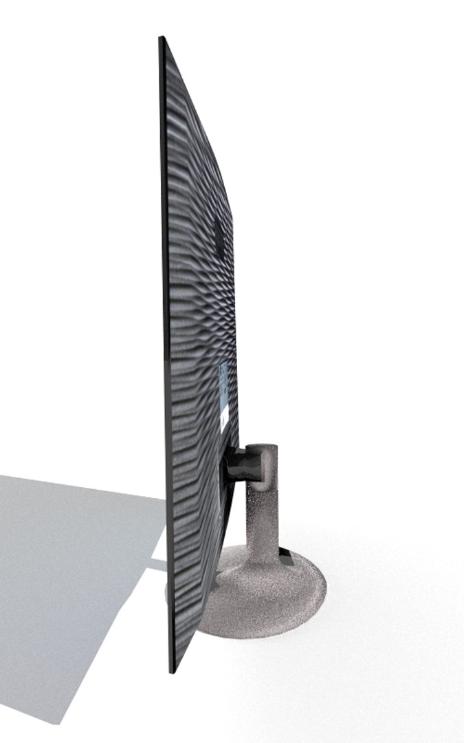 3d Flatscreen Monitor Screen