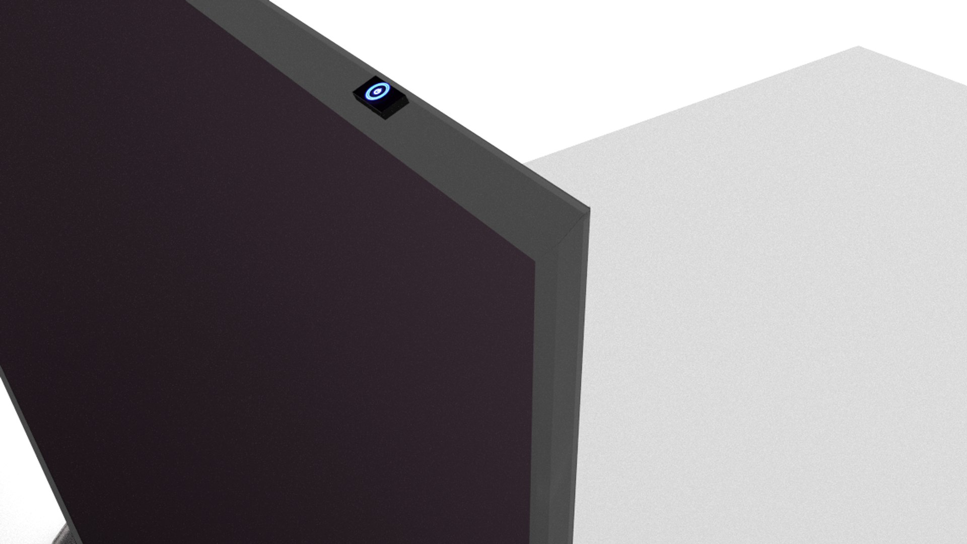 3d Flatscreen Monitor Screen