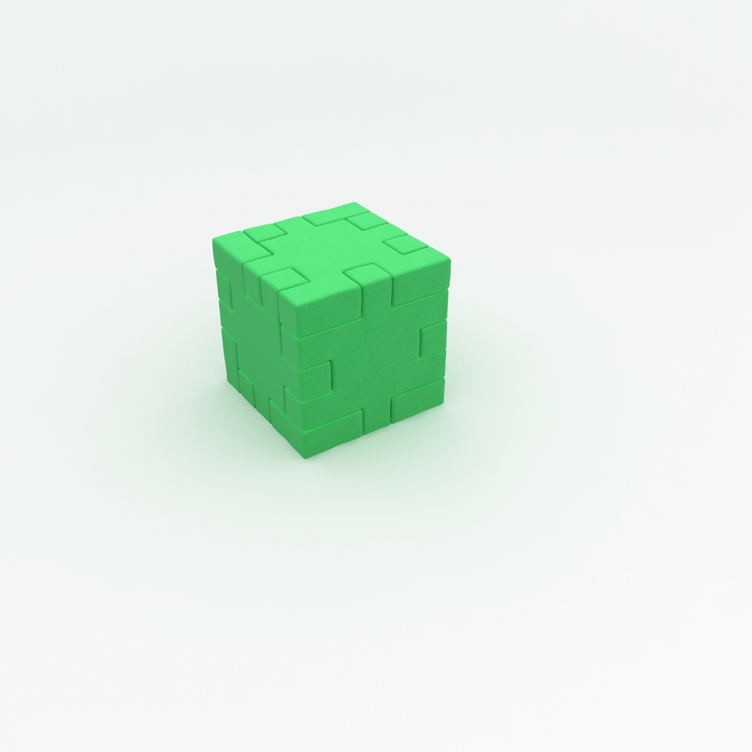 happy cube set animation 3d 3ds