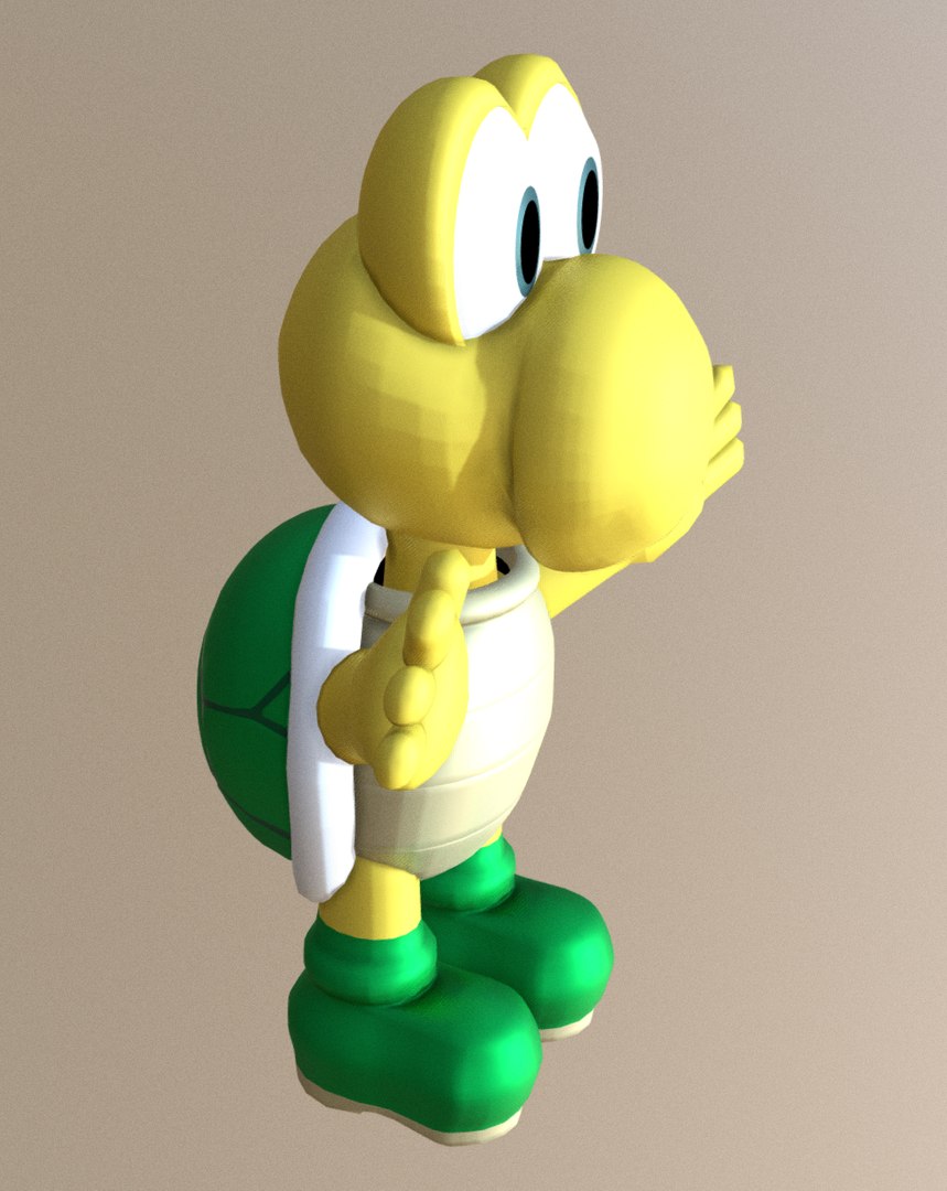 Free Koopa Troopas Super 3D - TurboSquid 1301668