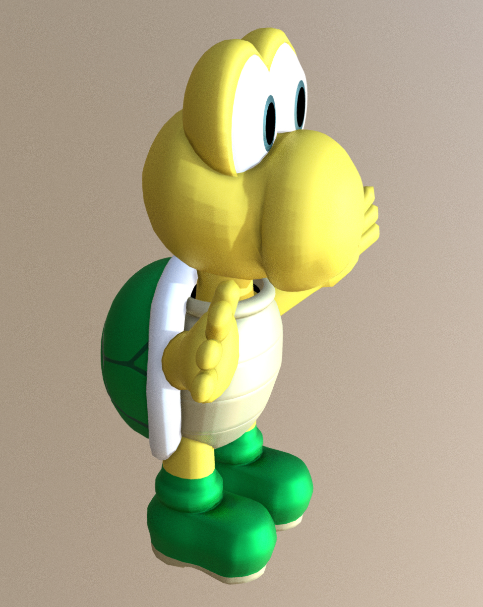 Free koopa troopas super 3D - TurboSquid 1301668
