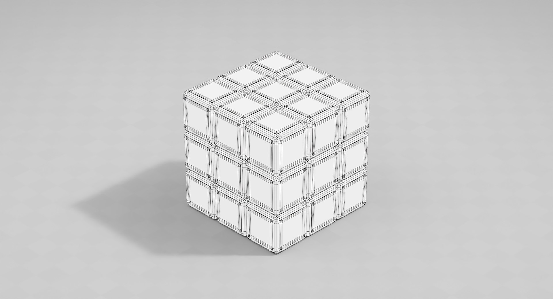 3D Rubik Cube Model - TurboSquid 1899994