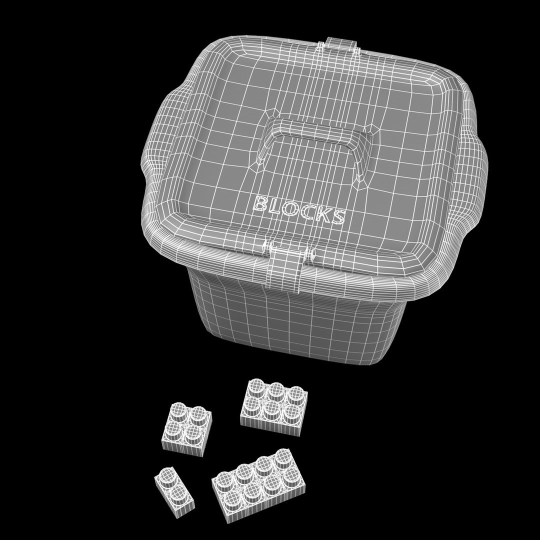 Blocks Vrayforc4d 3d Model