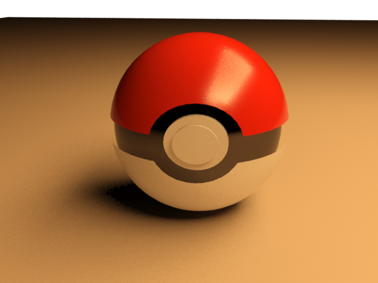 Free Poke Ball 3d Model