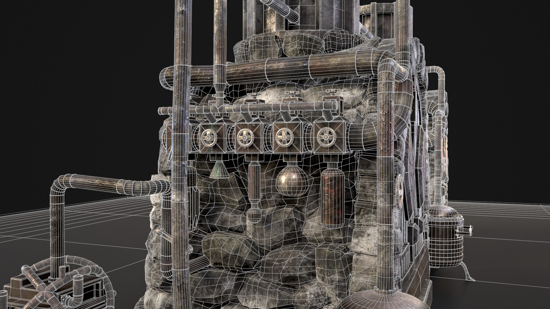 3D Medieval Alchemy Forge - TurboSquid 1751409