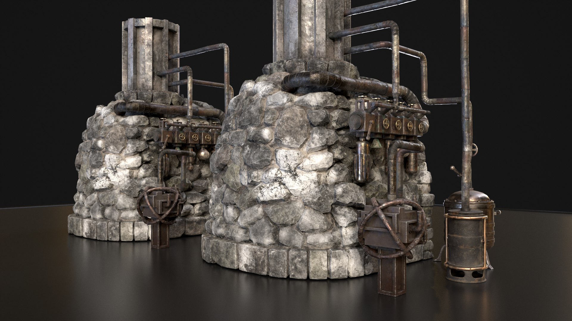 3D Medieval Alchemy Forge - TurboSquid 1751409