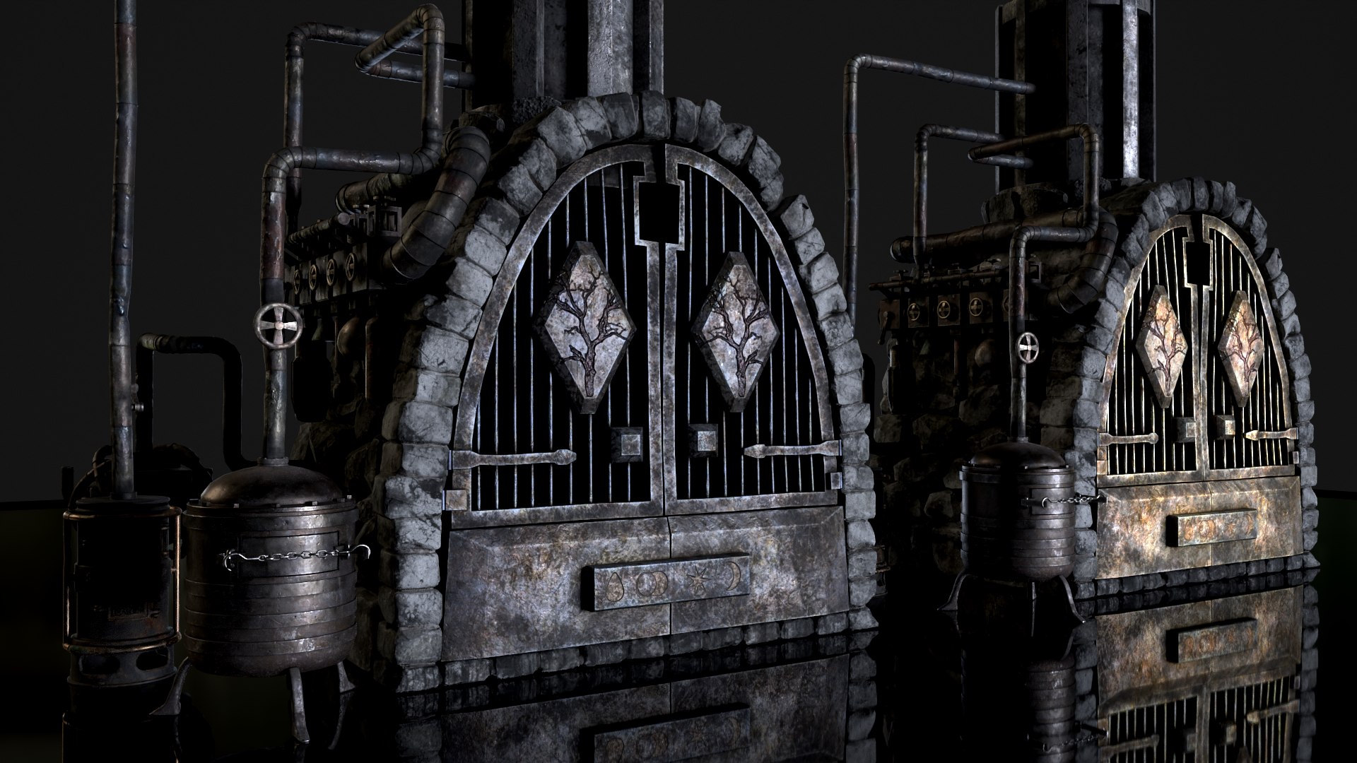 3D Medieval Alchemy Forge - TurboSquid 1751409