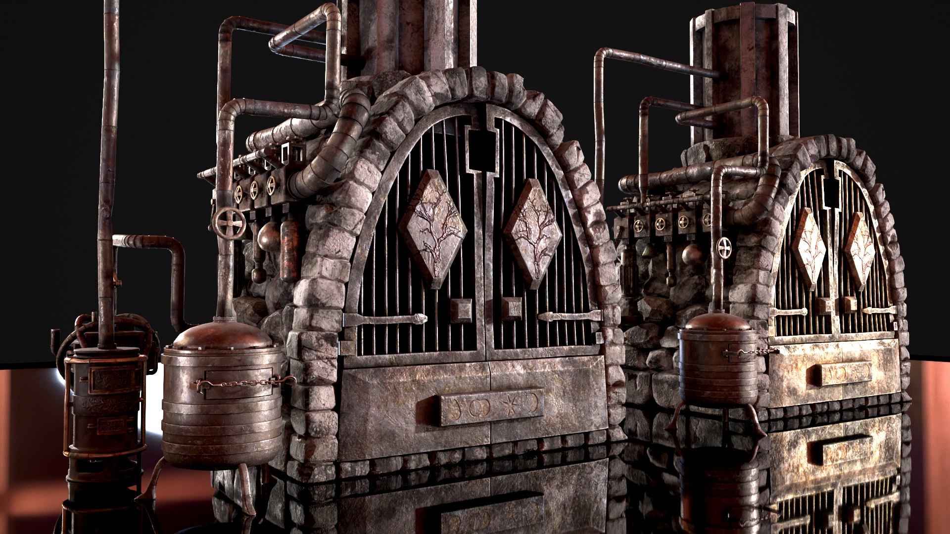 3D Medieval Alchemy Forge - TurboSquid 1751409