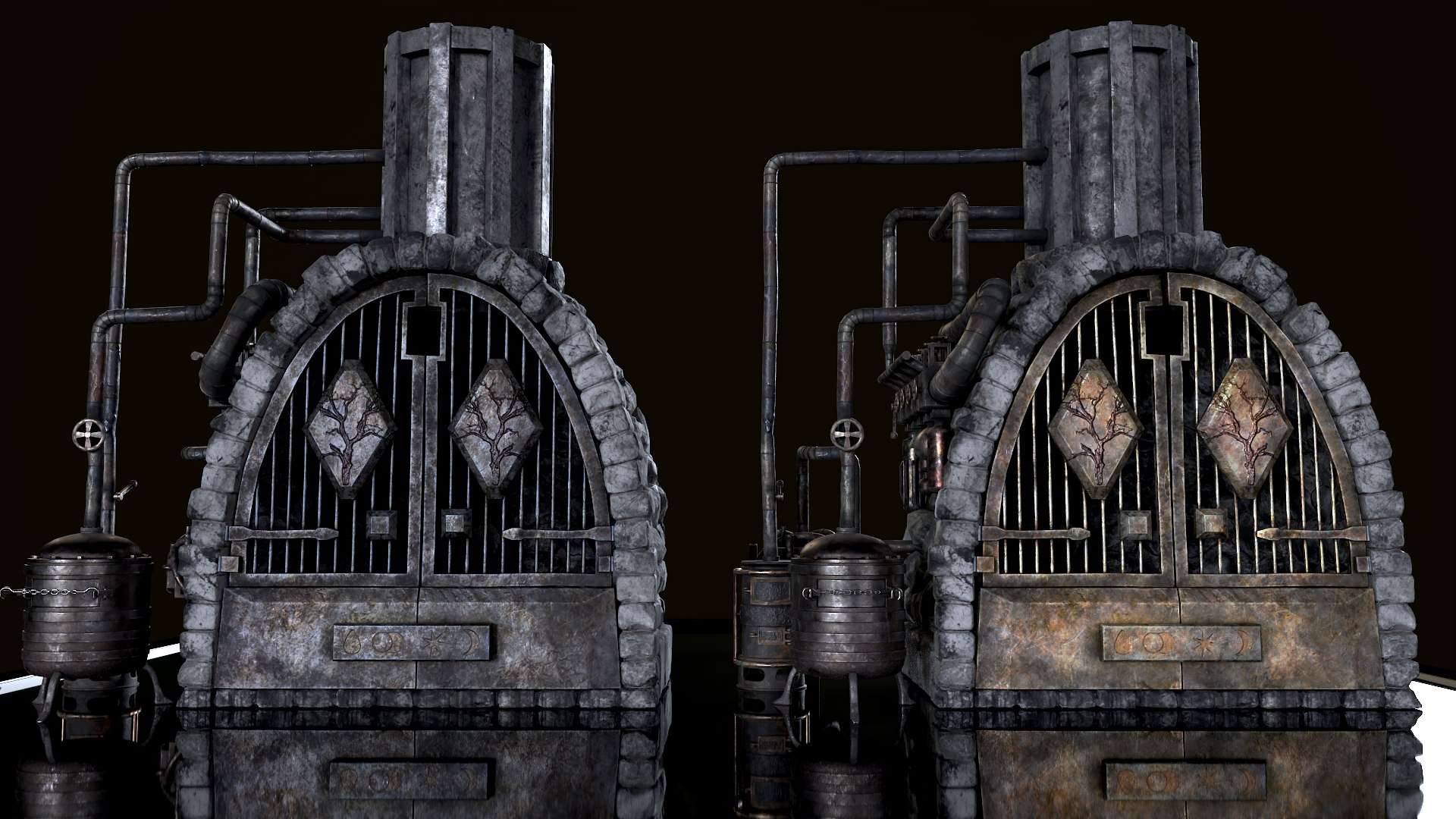 3D Medieval Alchemy Forge - TurboSquid 1751409