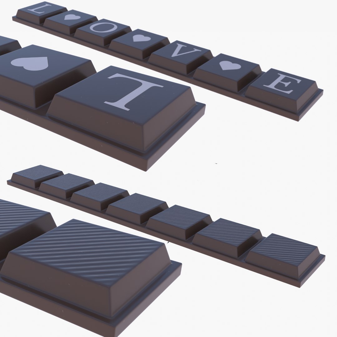 Chocolate Bars PBR Collection 3D - TurboSquid 2196131