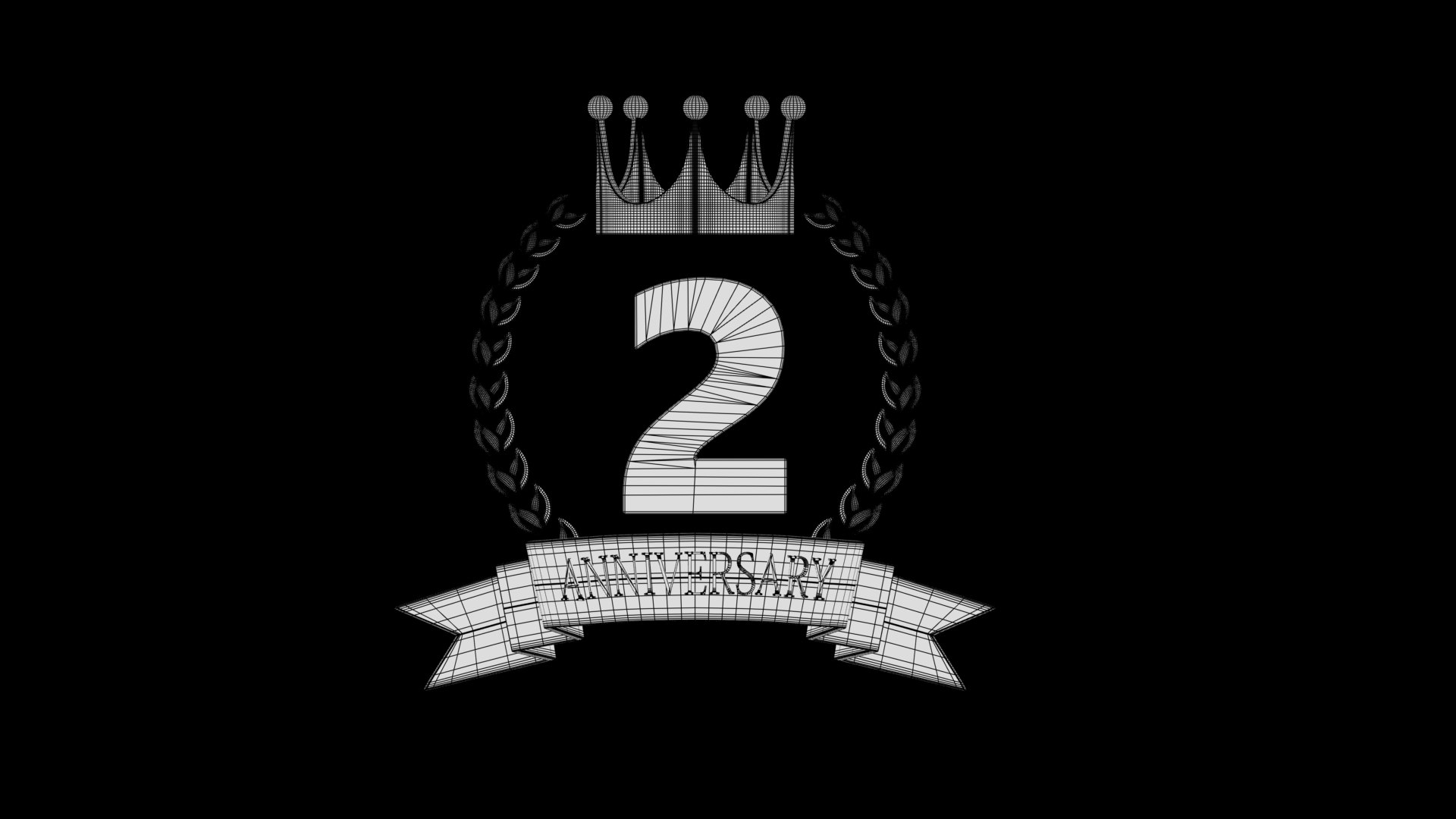 3D Game Anniversary Logo Prop - TurboSquid 2092912