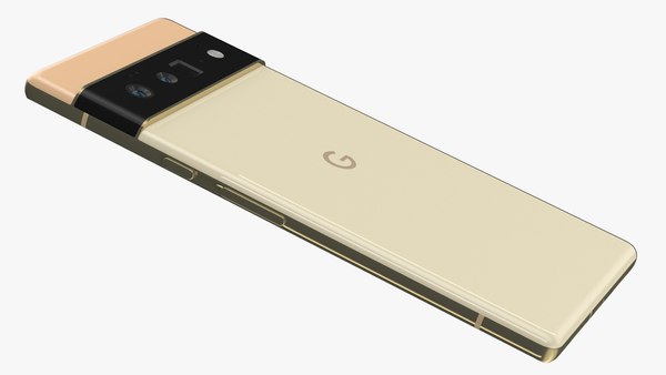 modelo 3d Google Pixel 6 Pro Gold - TurboSquid 1780307