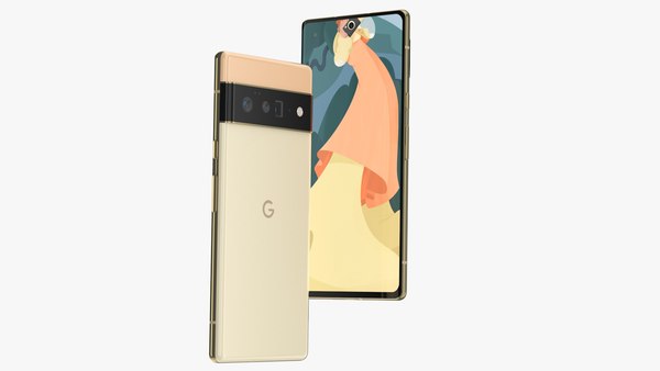 Google Pixel 6 Pro Gold model - TurboSquid 1780307