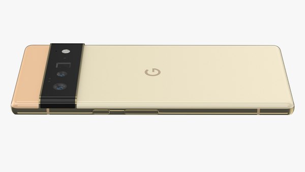 Google Pixel 6 Pro Gold model - TurboSquid 1780307