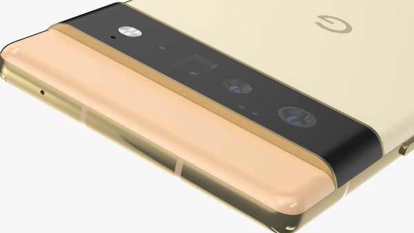 Google Pixel 6 Pro Gold model - TurboSquid 1780307