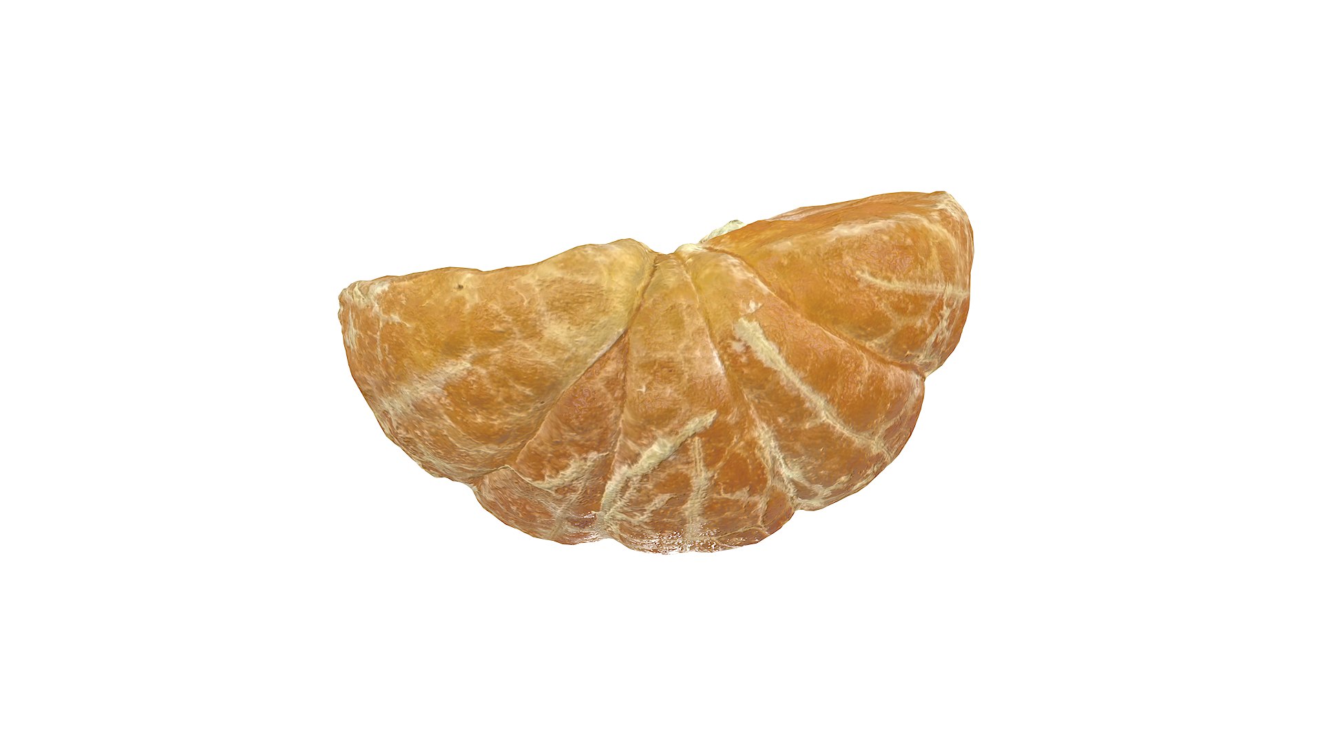 Orange without peel half with low and high poly 3D - TurboSquid 2014395