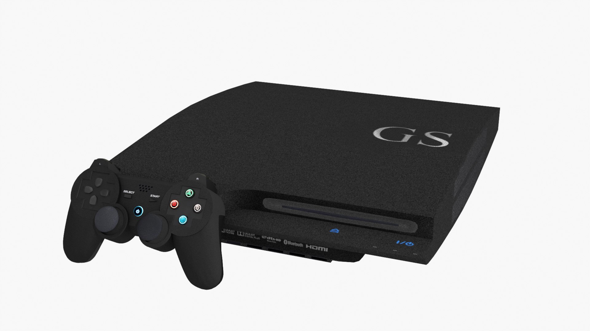 console gamepad 3d 3ds