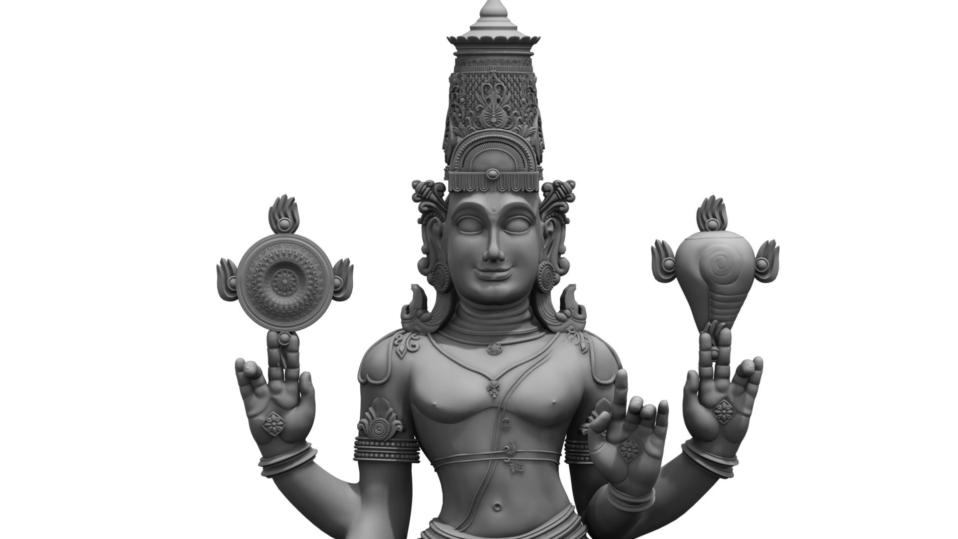 Vishnu Final 3D Model - TurboSquid 1963707