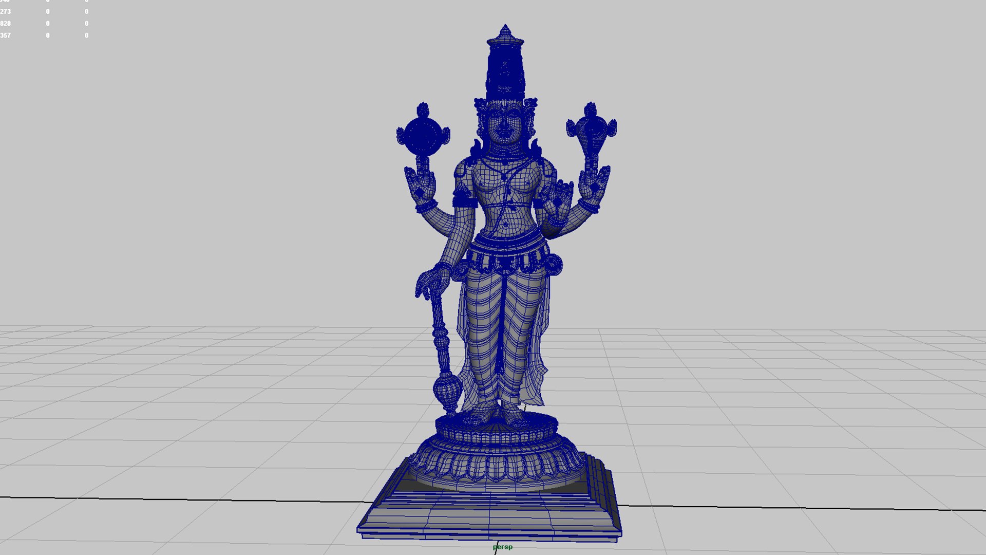 Vishnu Final 3D Model - TurboSquid 1963707