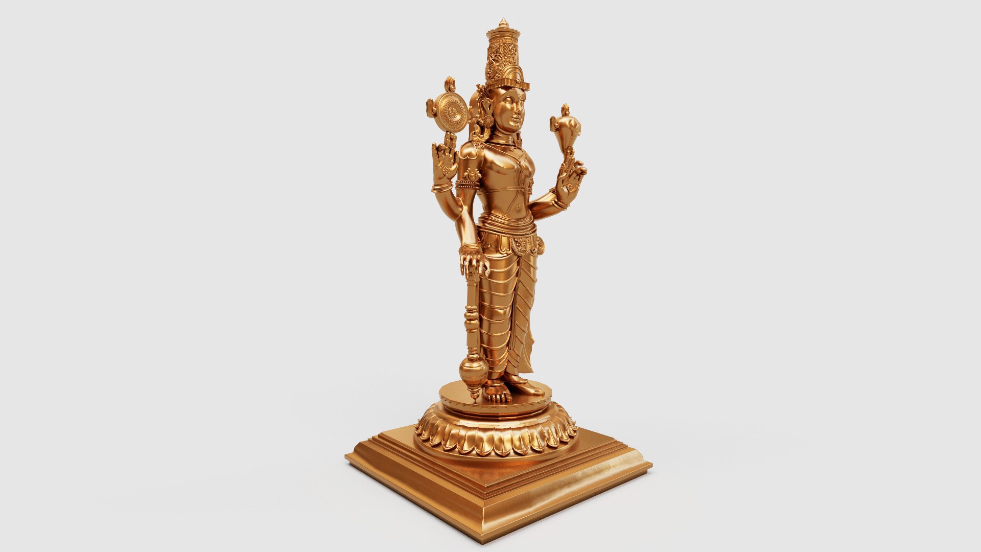 Vishnu Final 3D Model - TurboSquid 1963707
