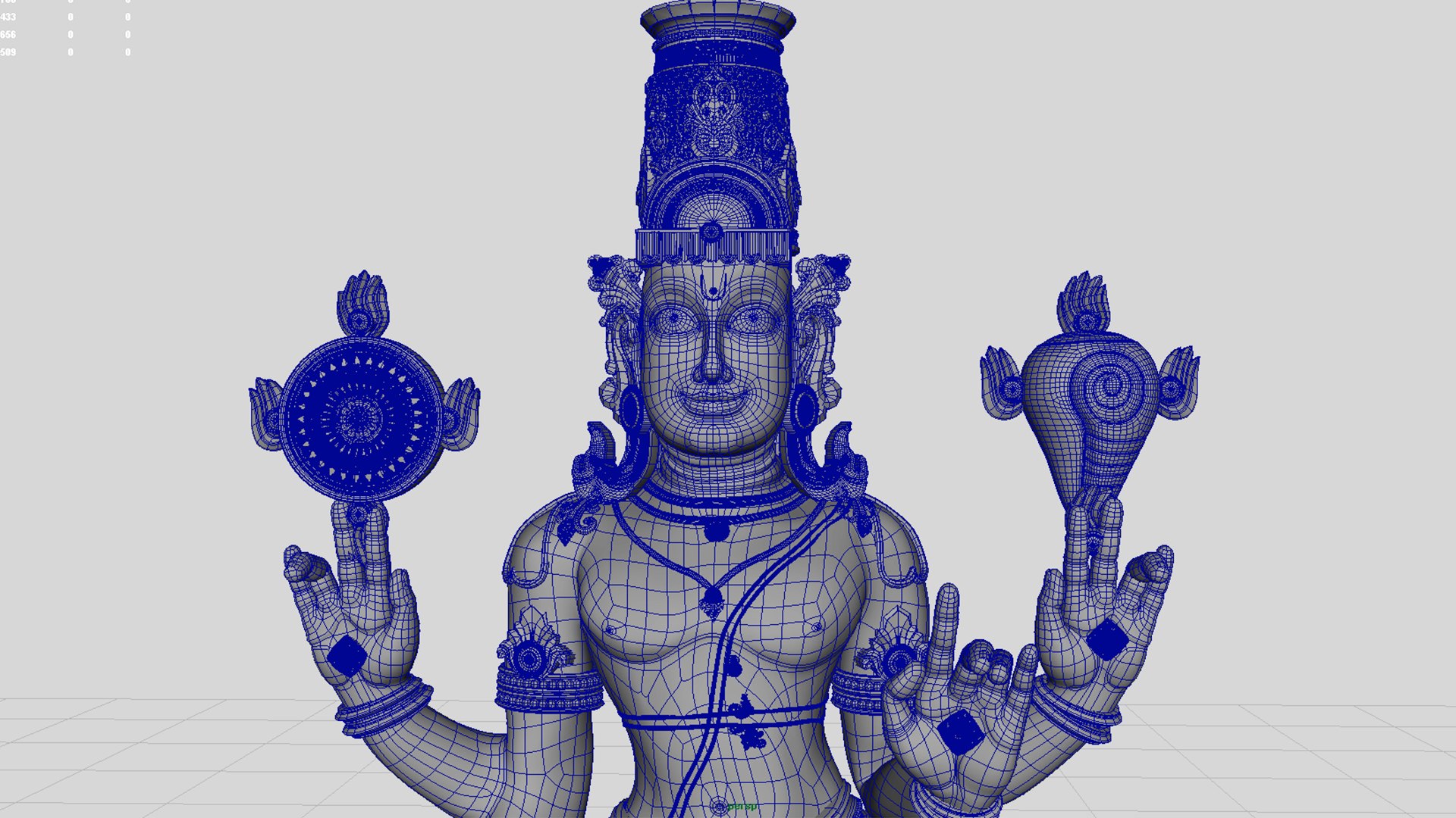 Vishnu Final 3D Model - TurboSquid 1963707