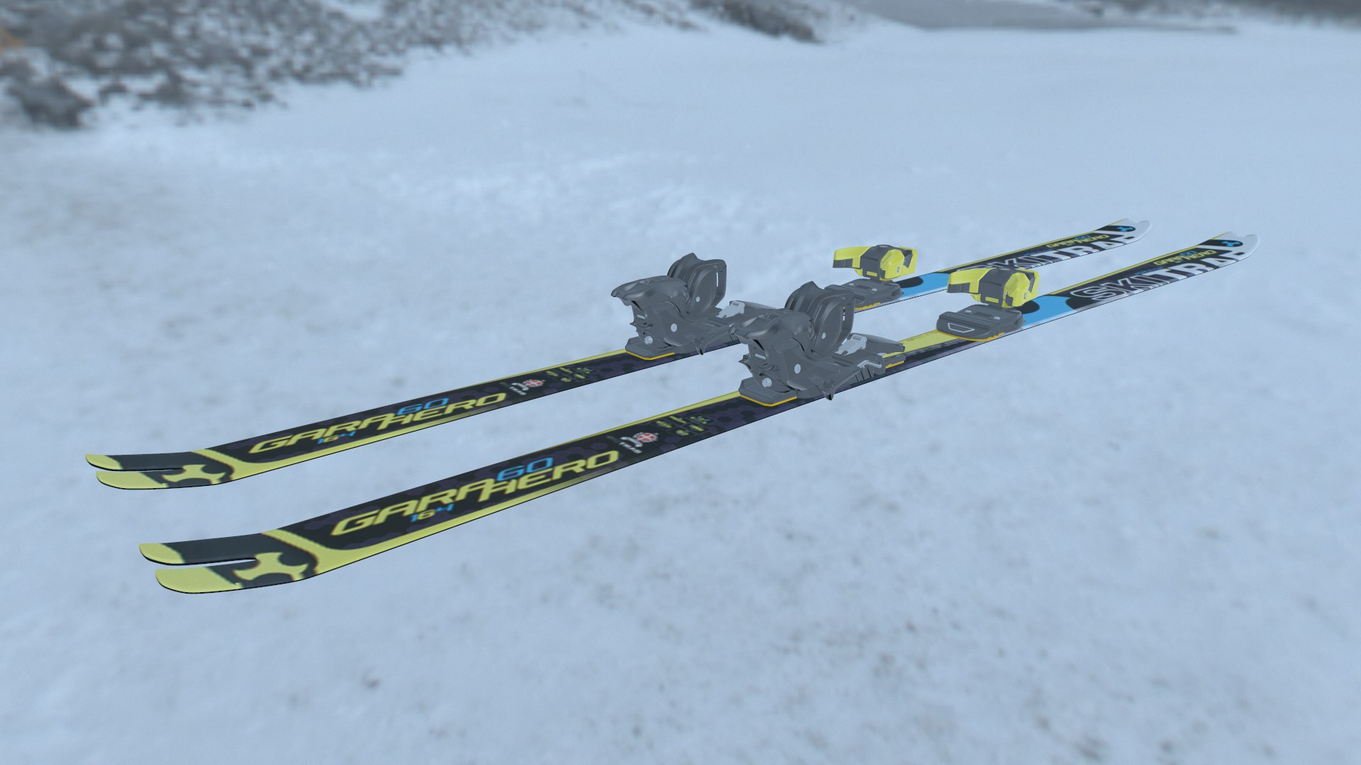 Mountain Ski 3D Model - TurboSquid 1270748