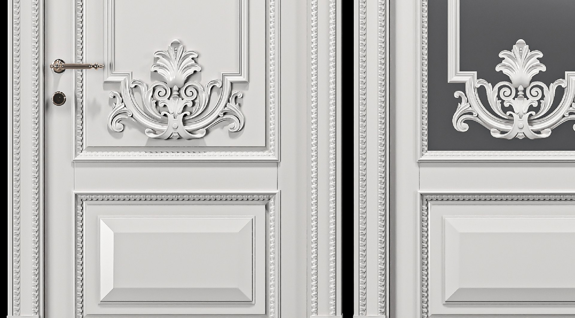 3D Classical Door Grd075 - TurboSquid 2188137