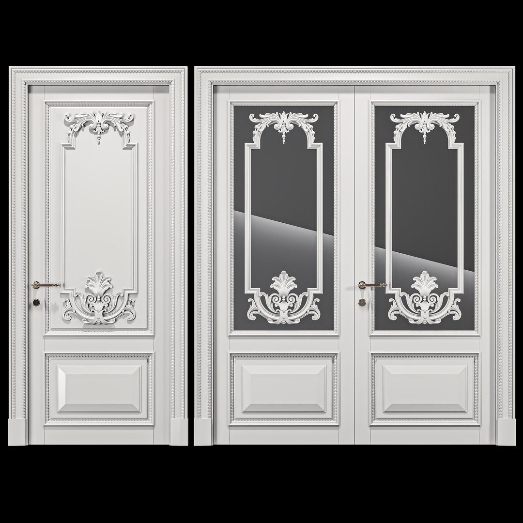 3D Classical Door Grd075 - TurboSquid 2188137