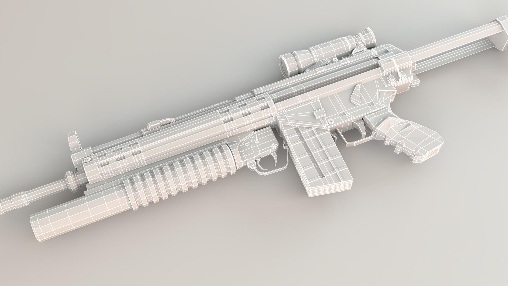 Heckler Koch G3 3D Model - TurboSquid 1331411