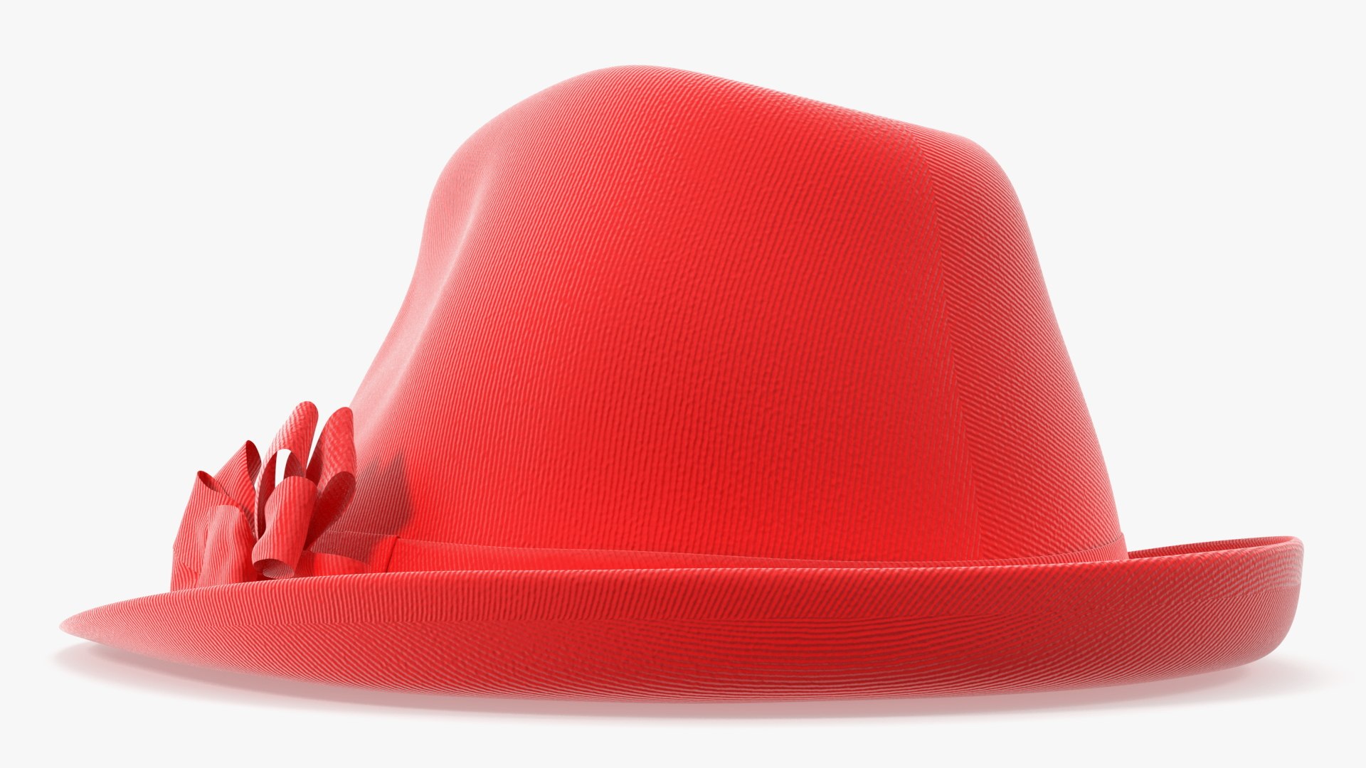 Red Hat With Bow 3D Model - TurboSquid 1926486