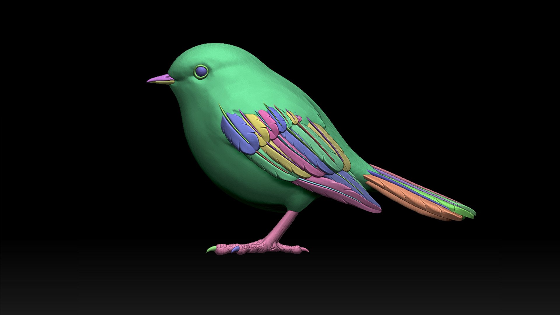 Bird Model - TurboSquid 2125051