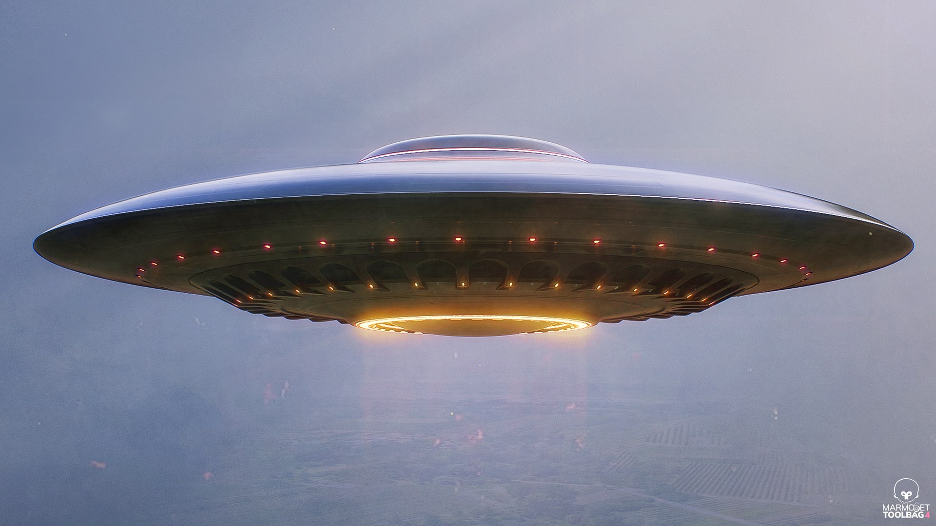 UFO model - TurboSquid 2113343
