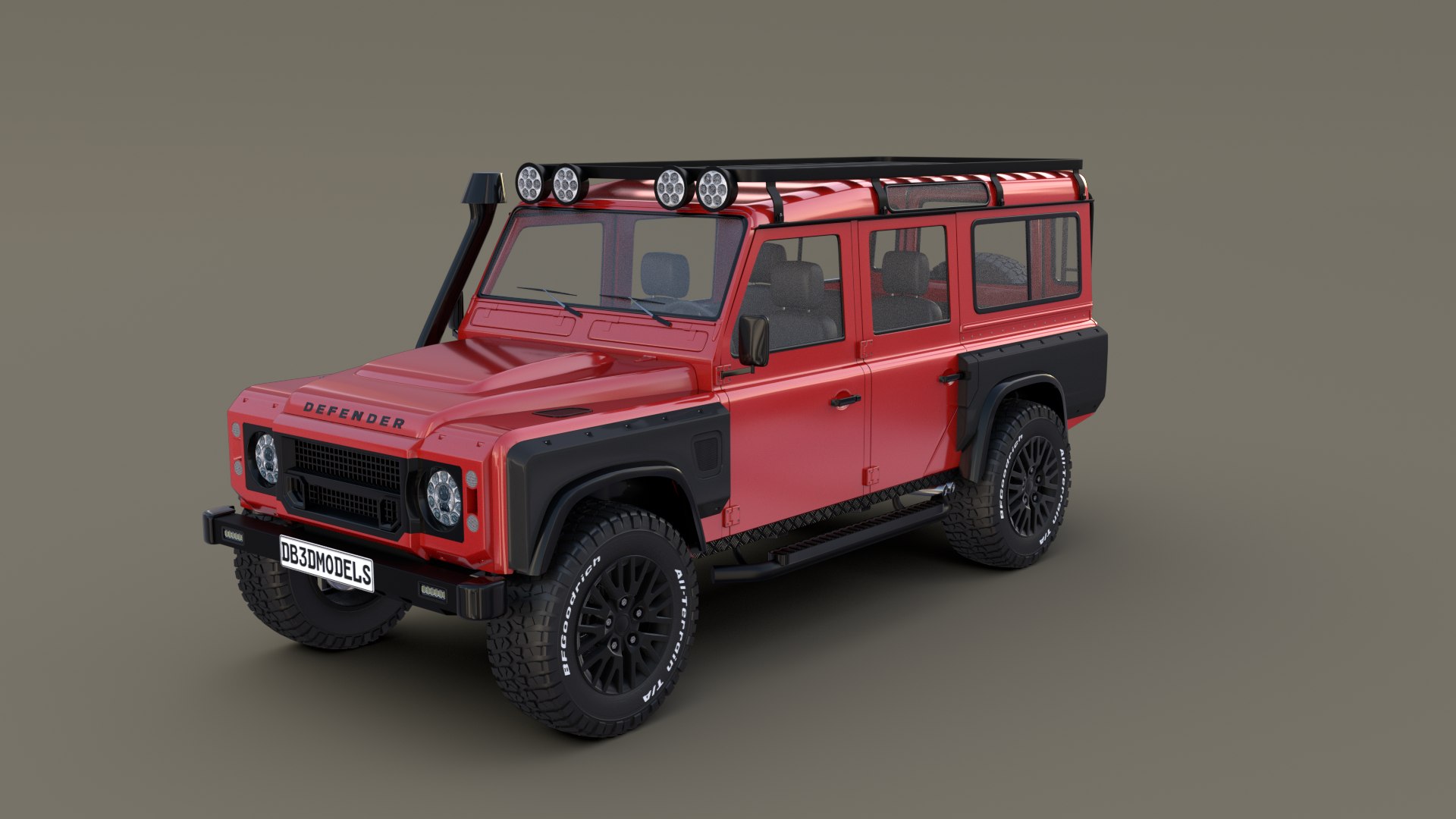Land Rover Defender 110 3D - TurboSquid 1299725