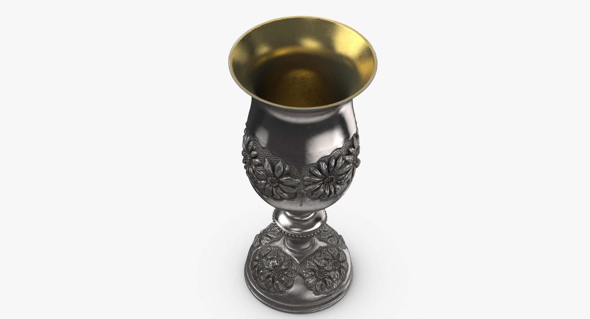 Old Goblet 01 Model - TurboSquid 1180315