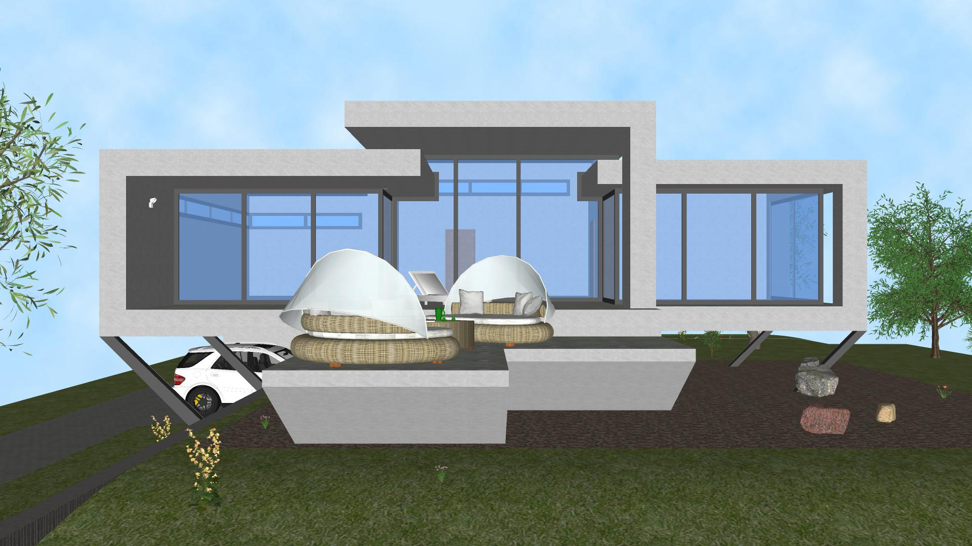 Beach Villa Miami 3D - TurboSquid 1207543